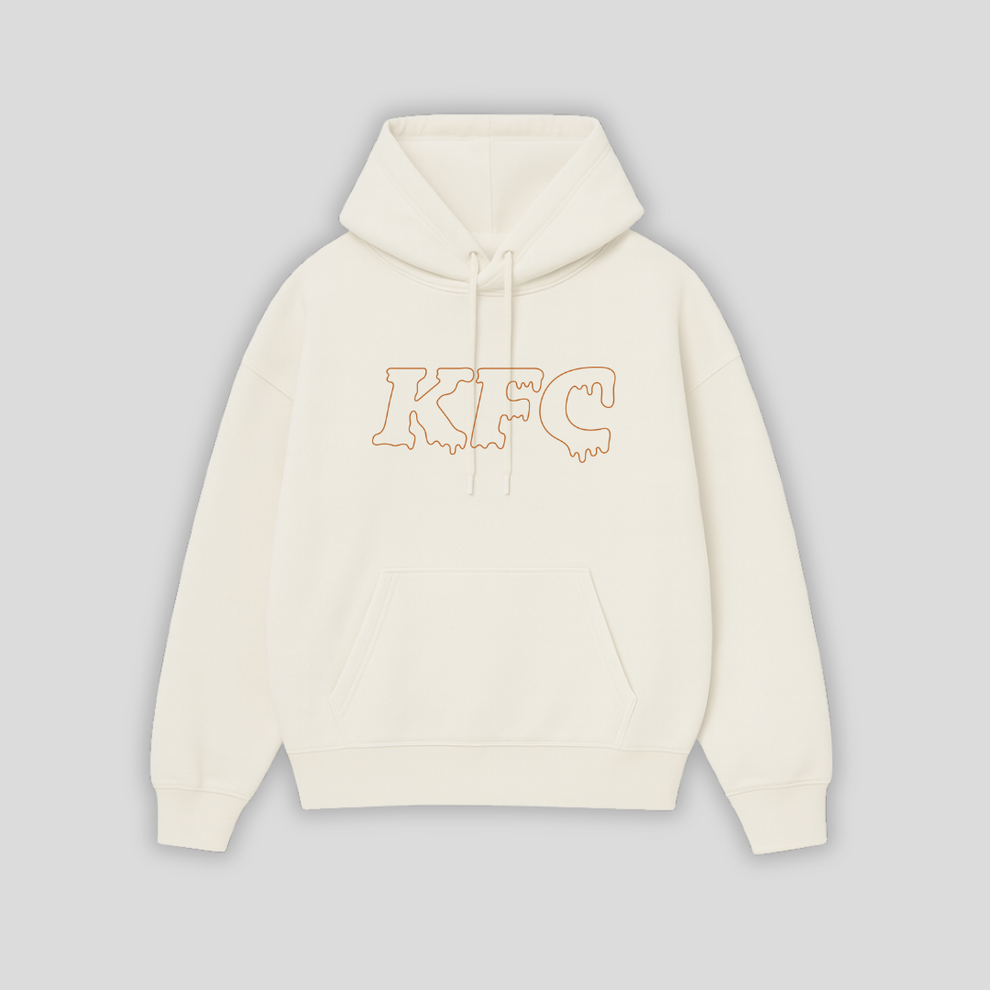 KFC gravy drip outline logo hoodie – KFC UK&I Shop