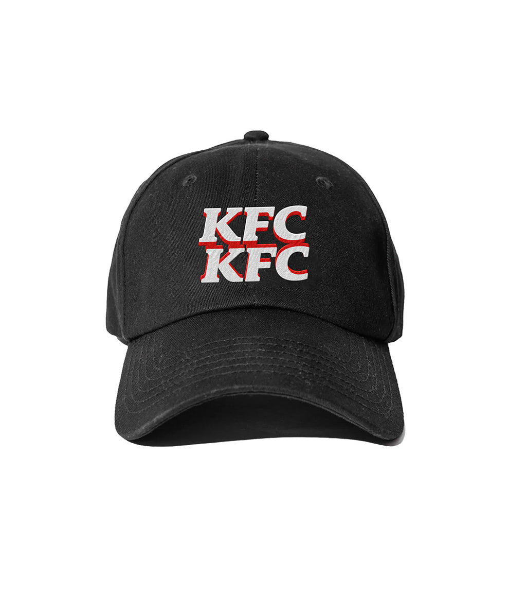 KFC Double Logo Black Hat – KFC UK&I Shop